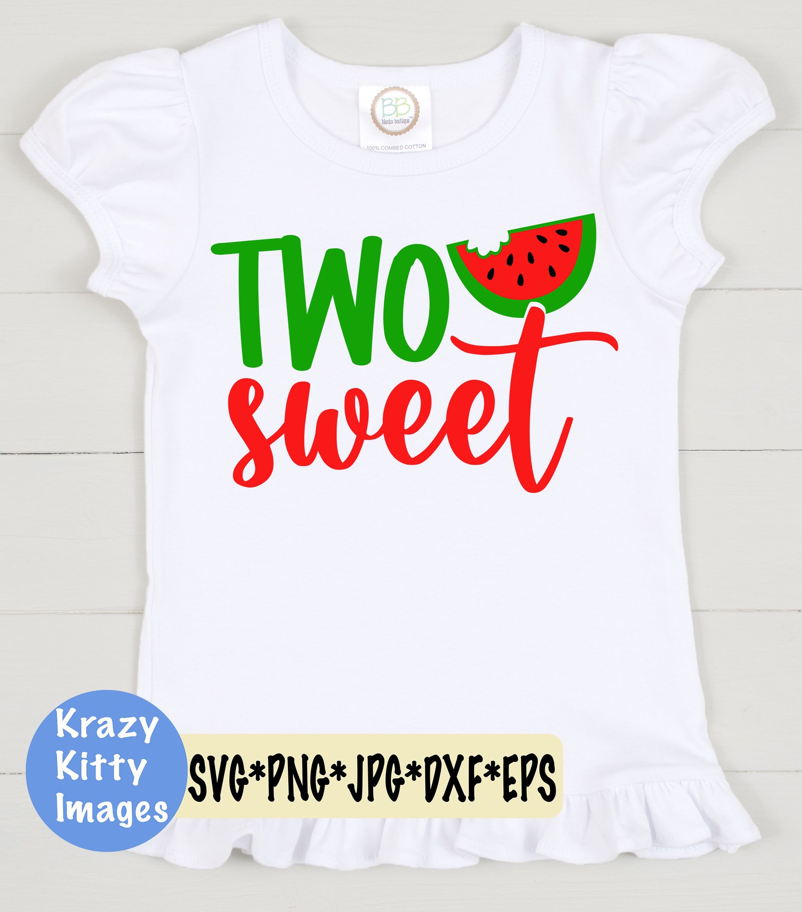 Two Sweet SVG 2nd Birthday Cut File Two Year Old Saying - Etsy