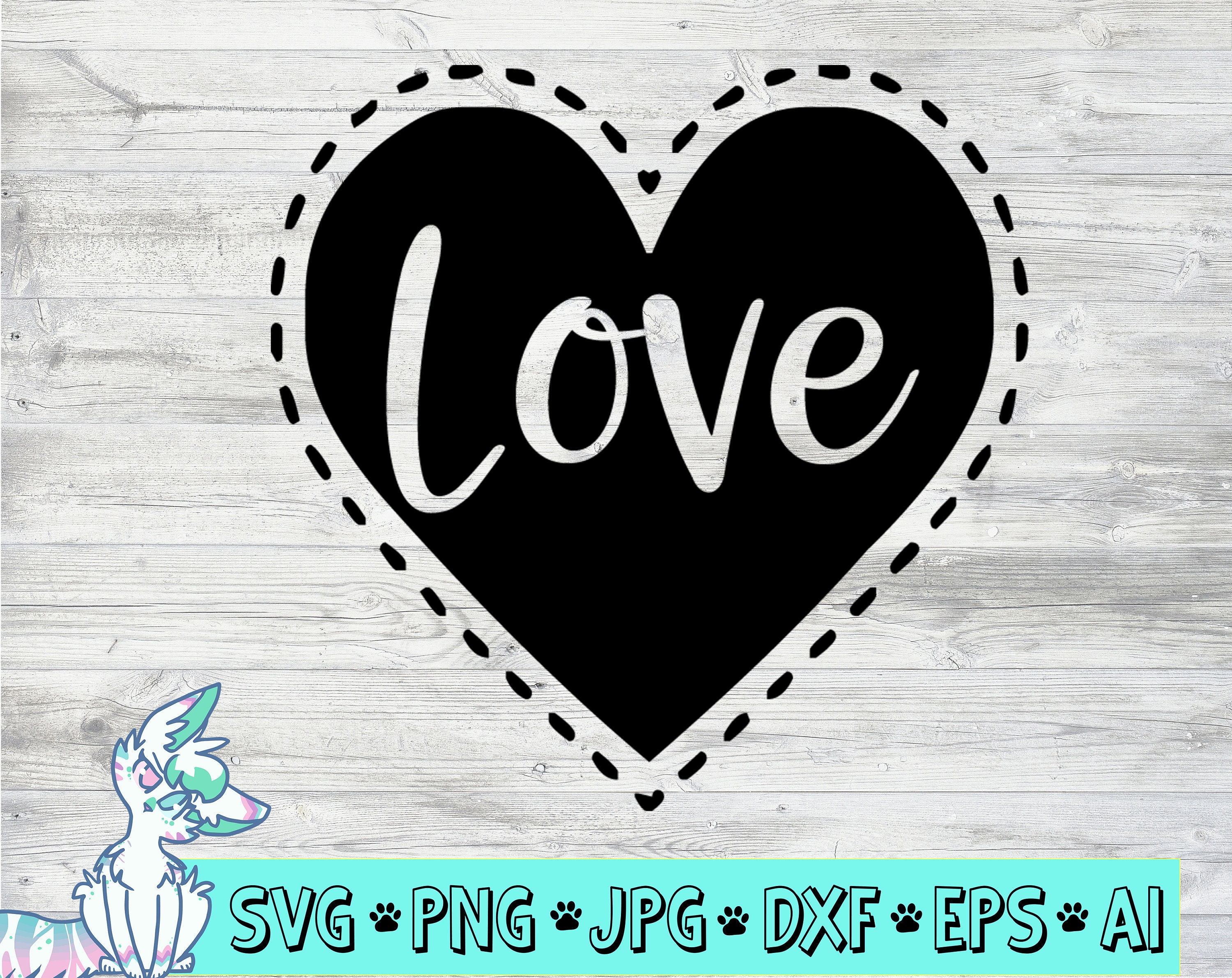 Love Svg Heart Svg Valentine SVG Valentines Day SVG Love | Etsy