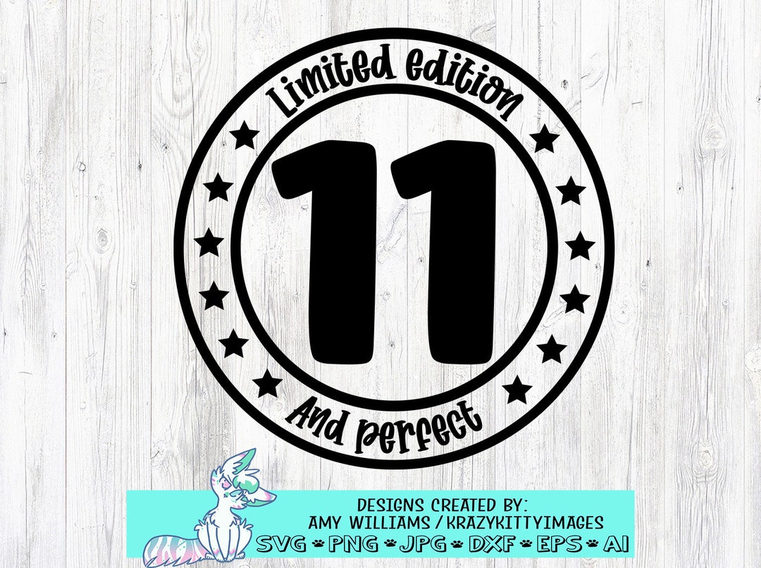 Number 11 Birthday Svg, Eleventh Svg, 11 Year Old Svg, Eleven Birthday ...