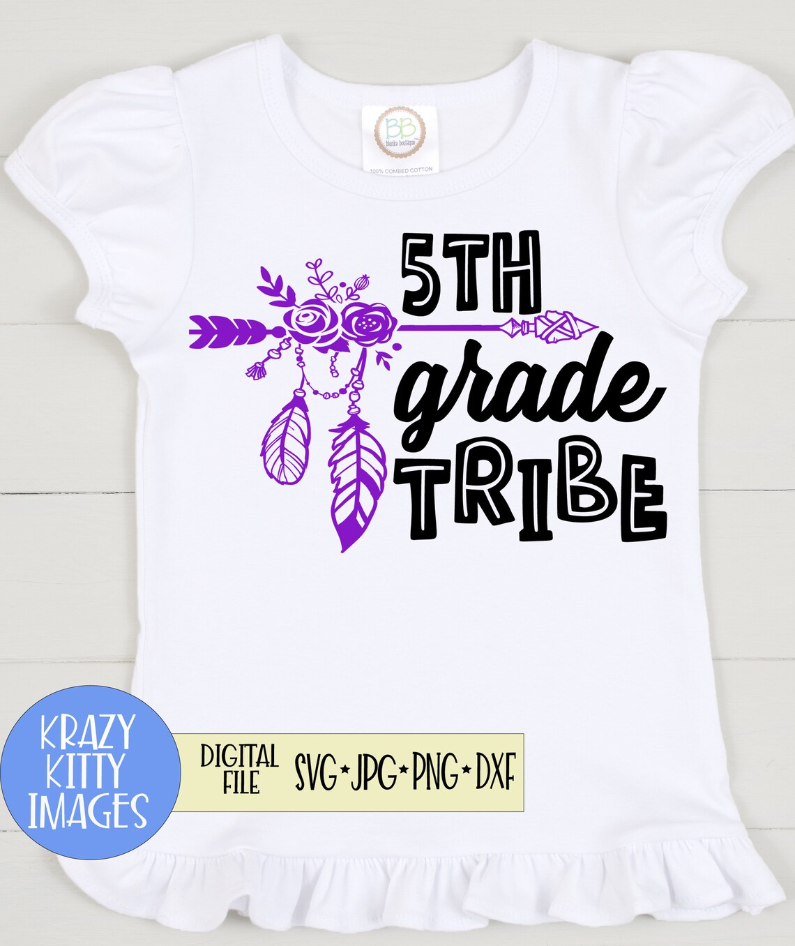 Fifth grade tribe svg Teacher svg 5th Grade svg tribe svg | Etsy