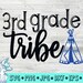 3rd Grade Tribe Svg Third Grade Tribe Svg 3rd Grade Svg 3rd - Etsy