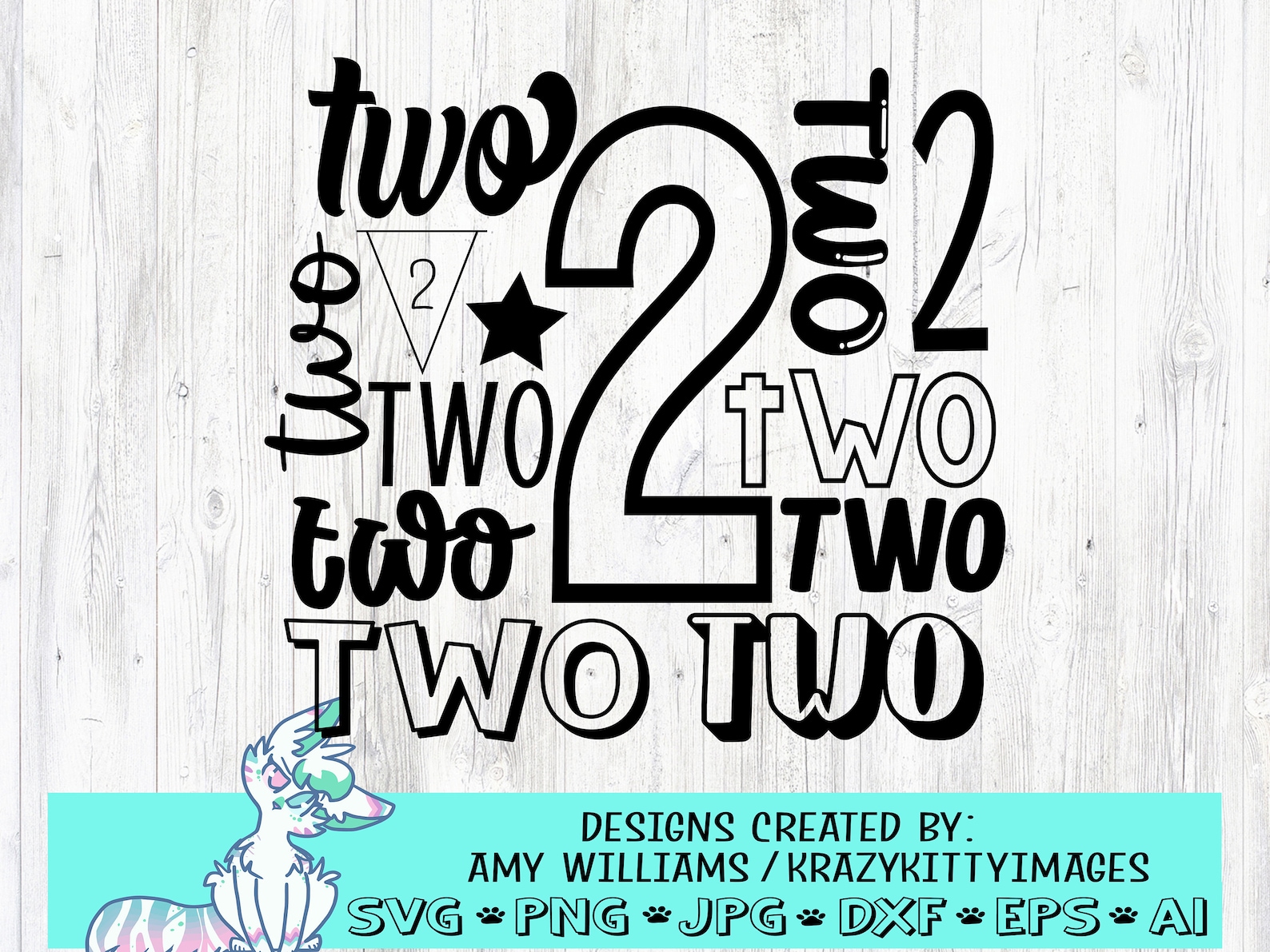 Number 2 Svg Two Years Old Svg Two Svg Birthday Boy Svg - Etsy Canada