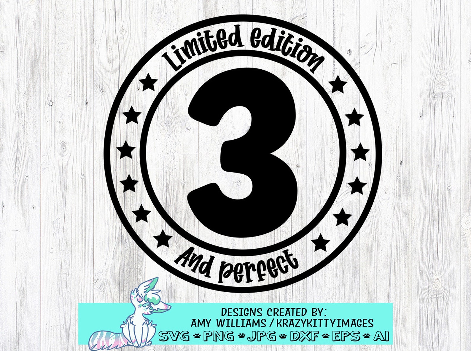 Number 3 Birthday Svg Three Svg Three Year Old Svg Third - Etsy