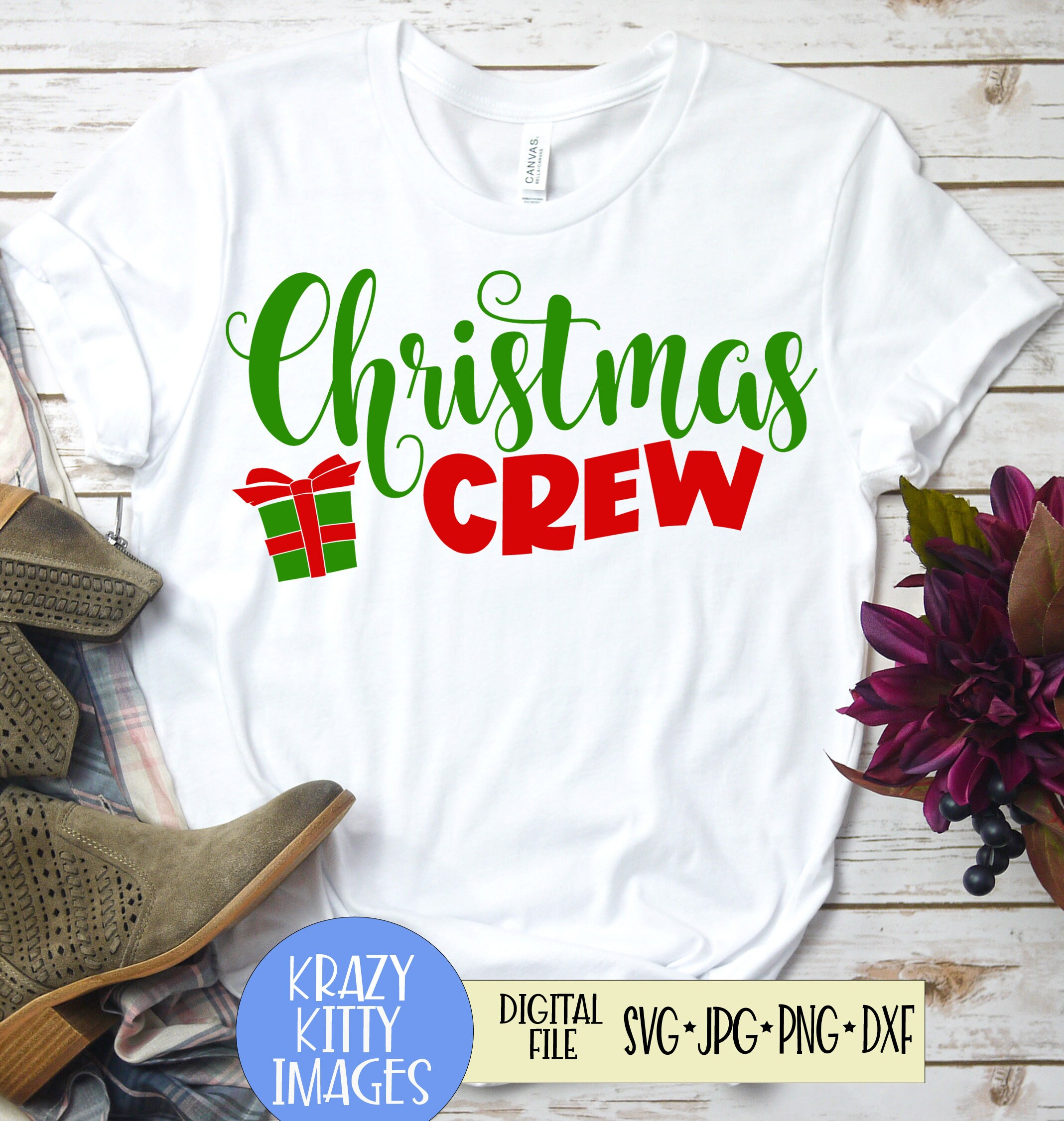 Christmas Crew Svg Presents Svg Christmas Squad Svg Kids - Etsy