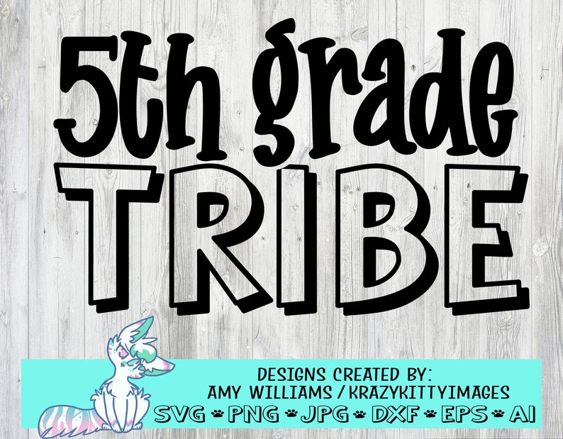 Fifth Grade Tribe Svg Teacher Svg 5th Grade Tribe Svg SVG | Etsy