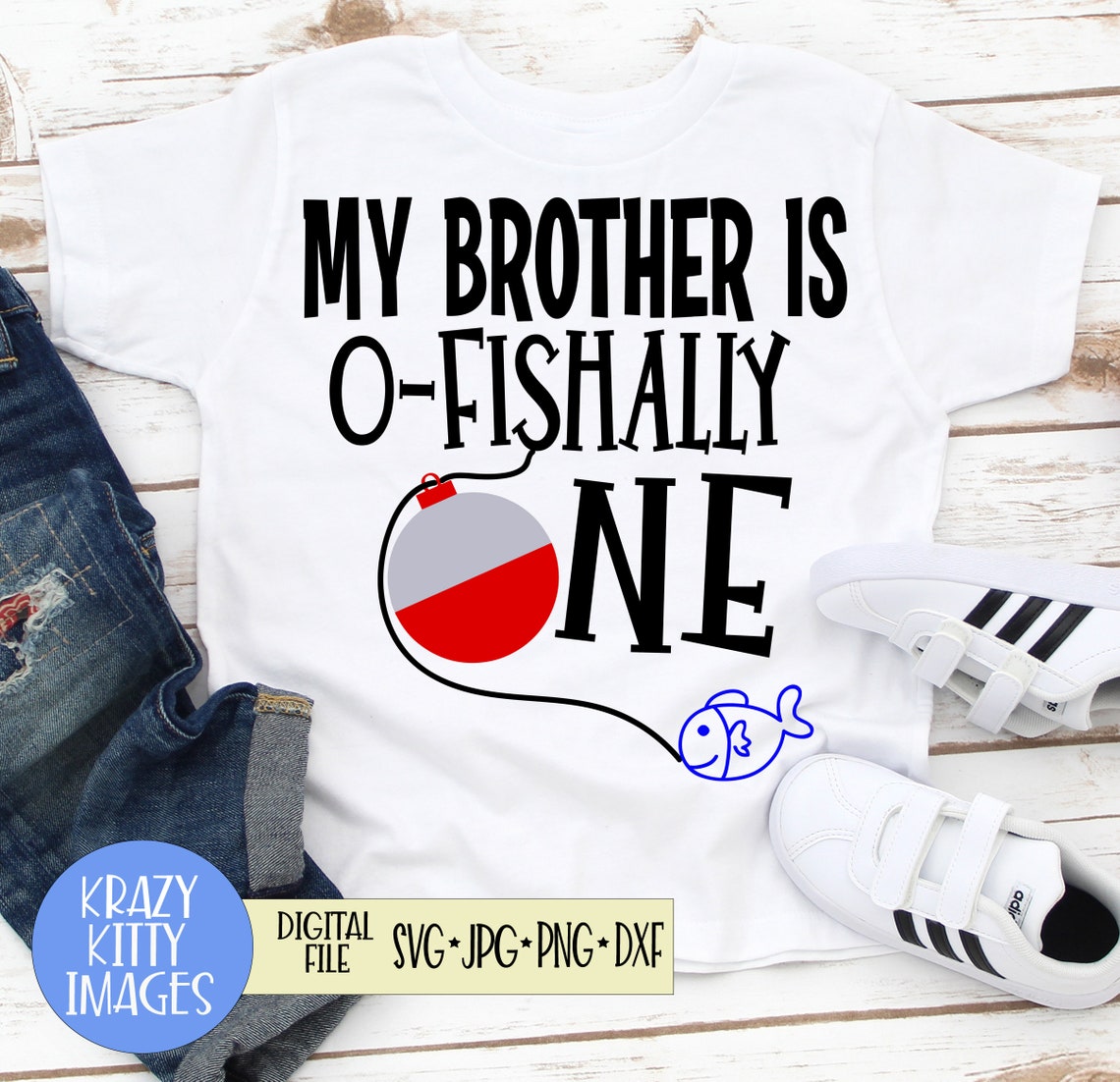 One SVG 1st SVG First Birthday Brother SVG O-fishally One - Etsy