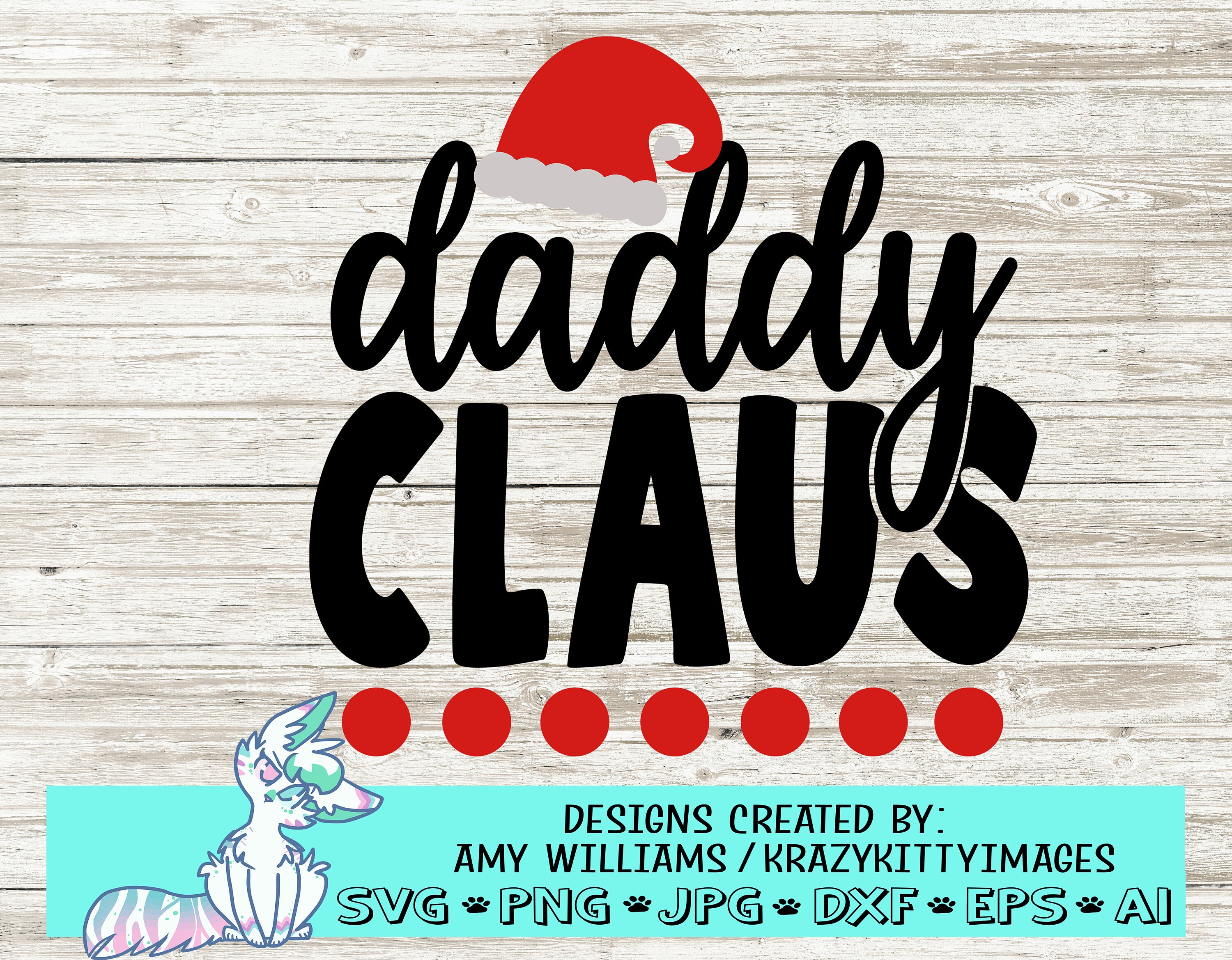 Daddy Claus SVG Santa Claus SVG christmas christmas dad | Etsy