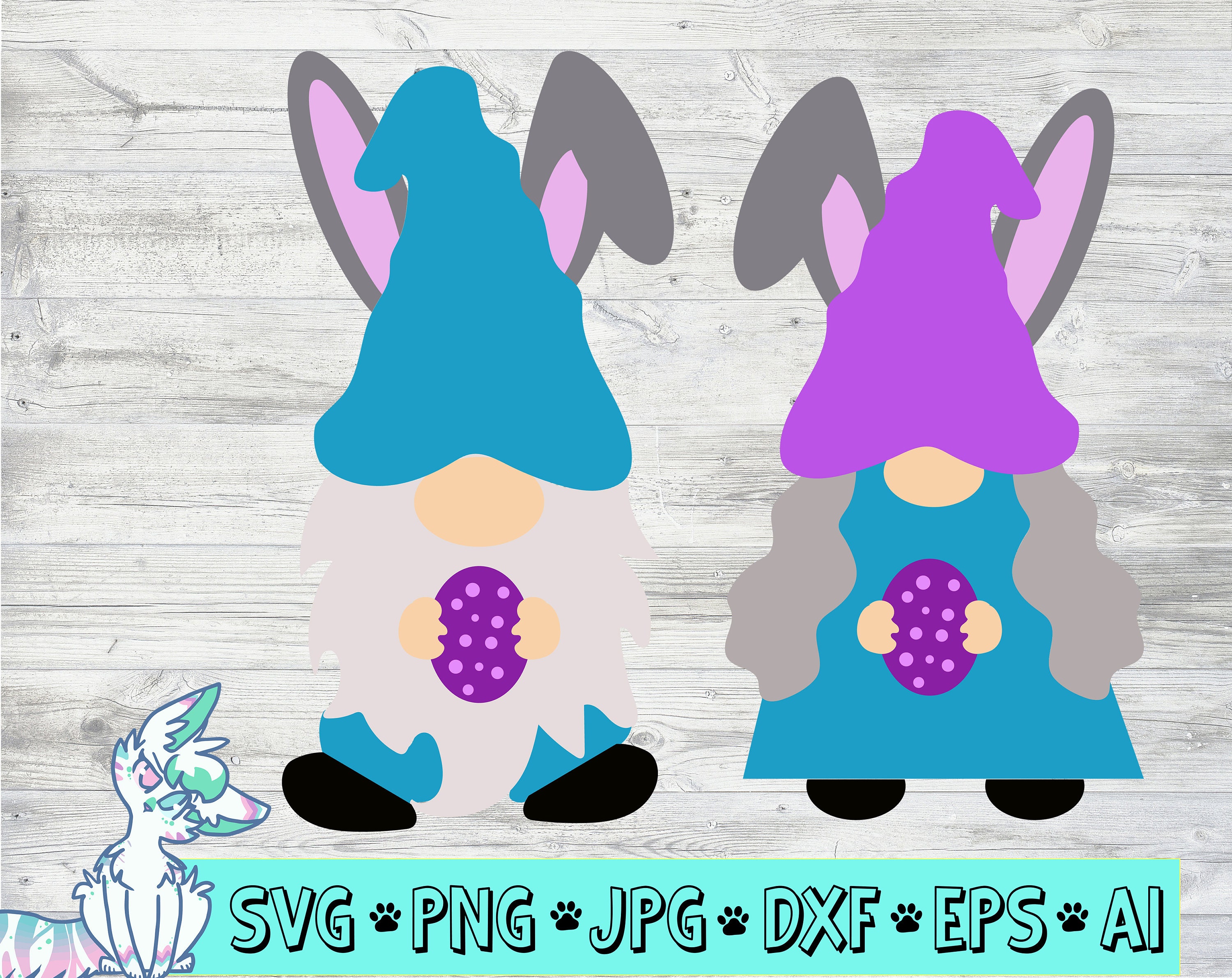 Easter Gnomes Svg Easter Svg Gnome Svg Easter Clipart | Etsy