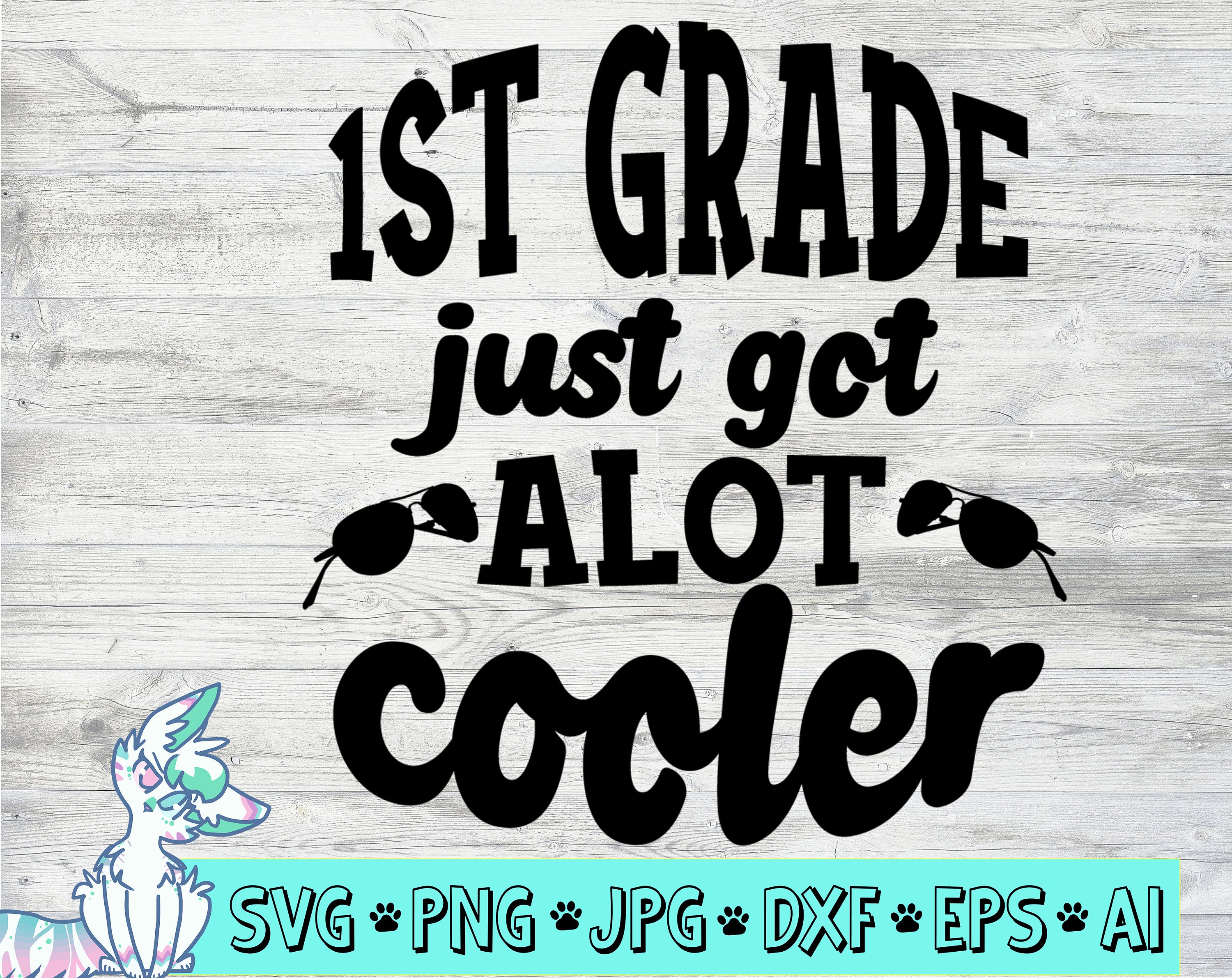 1st Grade SVG Back to School School Cut File School Shirt | Etsy