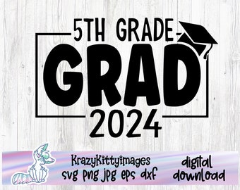 5th Grade Grad, End of 5th Grade, Final Day of Elementary School, 5th ...