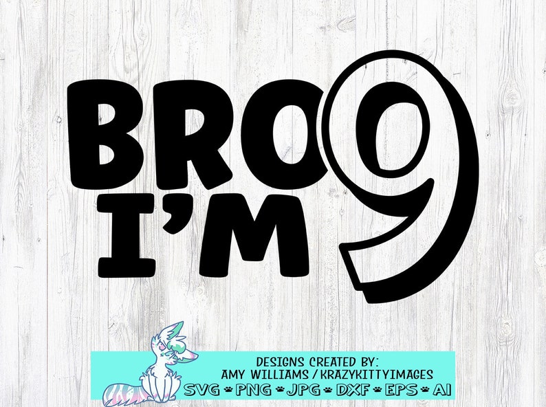 Ninth Birthday Svg 9 Years Old Birthday Boy Cut File Funny - Etsy