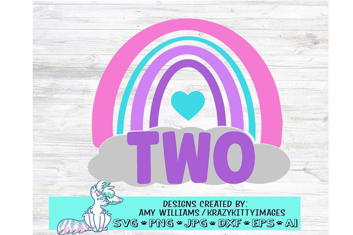 Two Svg 2 Svg Second Birthday Svg 2nd Birthday Svg - Etsy