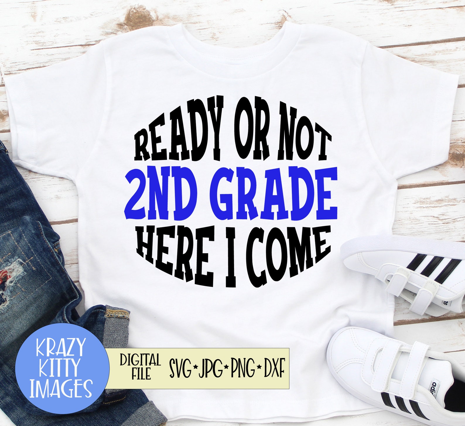 Back to School 2nd Grade SVG School Cut File School Shirt | Etsy