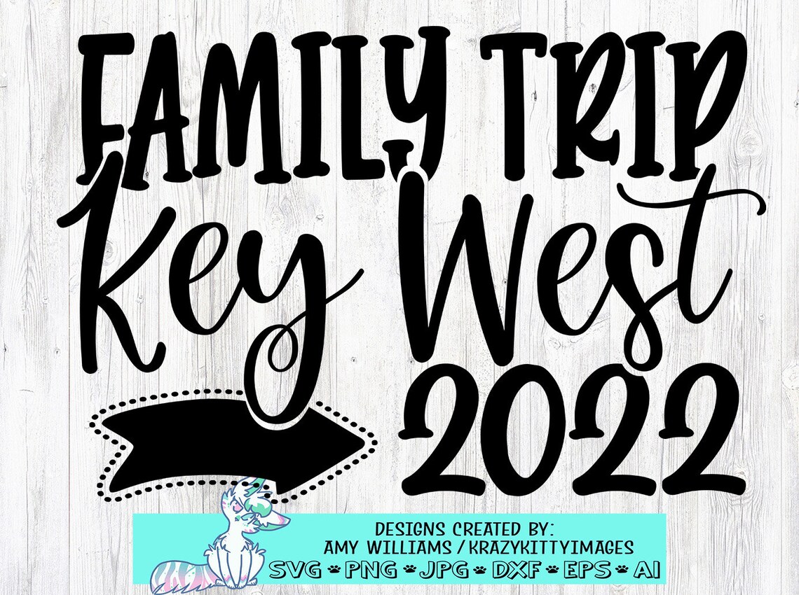 Key West SVG Family Vacation SVG Florida Here We Come Vacay - Etsy