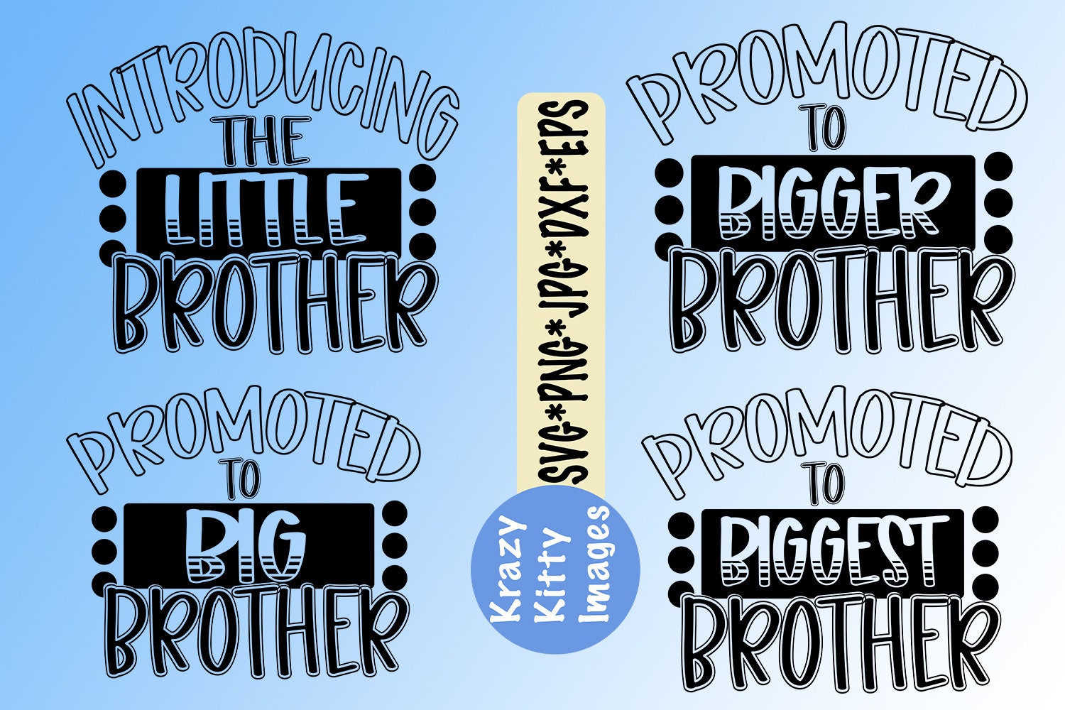 Promoted to Big Brother Svg Bundle Bigger Brother Svg Middle - Etsy Canada