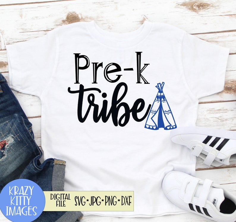 Pre-k Svg Teacher Team Shirt Teacher Tribe Svg Pre-k - Etsy