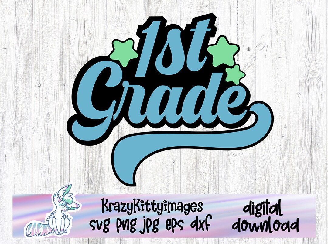 Primer grado svg, 1er grado svg, 1er grado maestro svg, regreso a la escuela svg, primera camisa ...