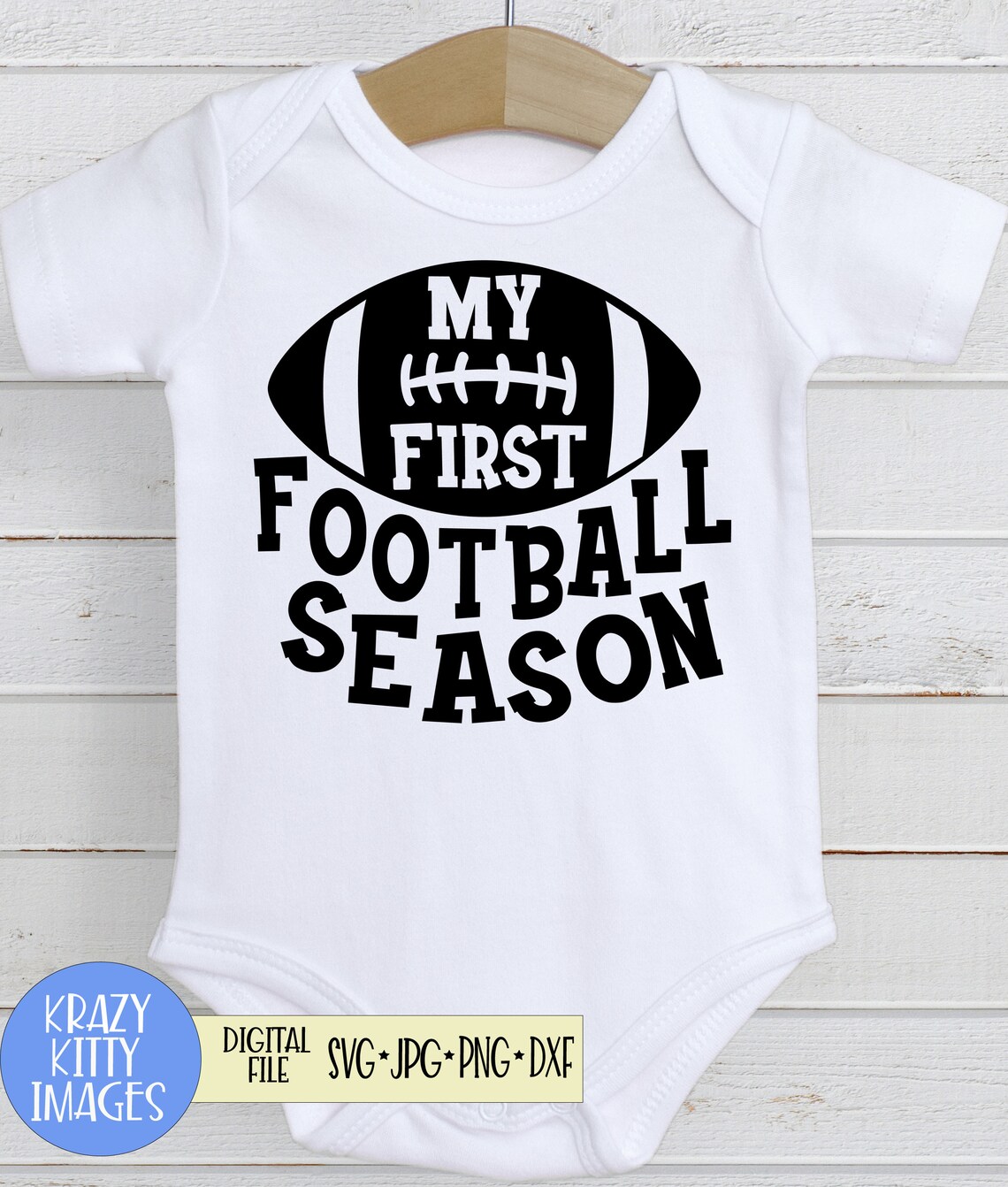 My First Football Season Svg, Babies Football Svg, First Football Svg ...