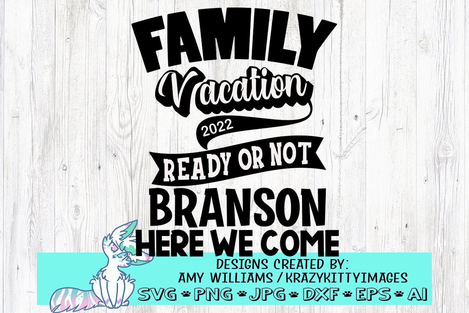 Branson Family Vacation SVG Branson Here We Come Vacay Mode - Etsy