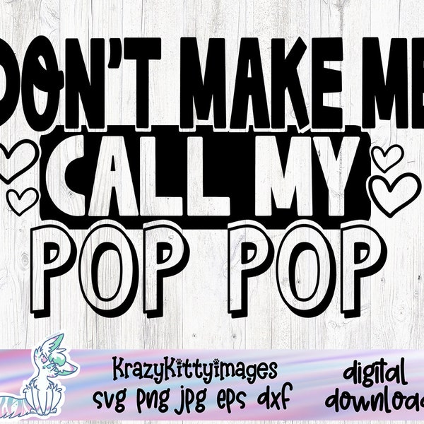 Pop Pop - Etsy