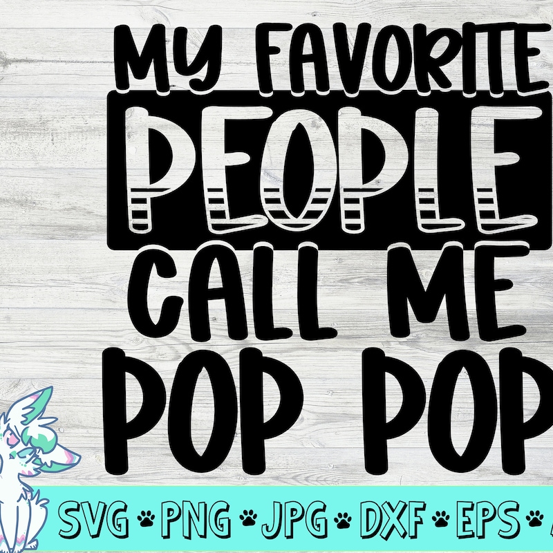 Pops Svg - Etsy