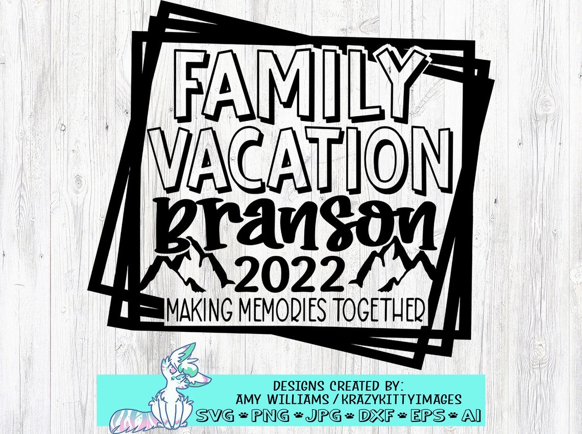 Branson SVG Family Vacation SVG Missouri Here We Come Vacay | Etsy