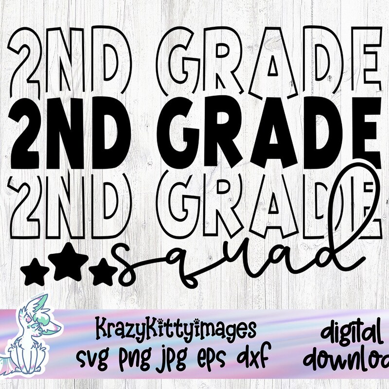 2nd Grade Teacher Shirt Svg - Etsy