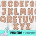 Fall Doodle Letters With Clip Art, Hand Drawn Doodle Alpha Bundle ...