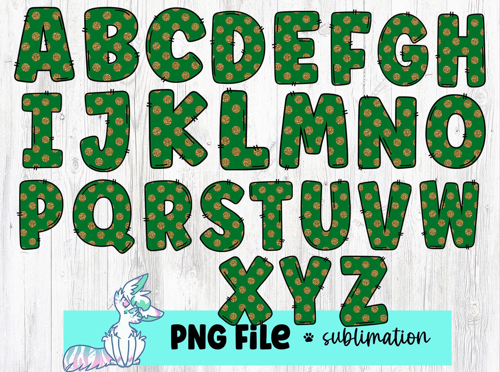 Christmas Alphabet PNG Christmas PNG Letters Numbers & - Etsy