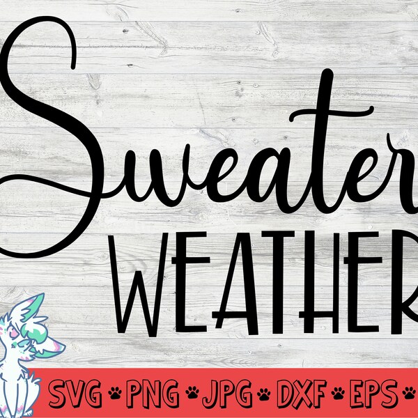 Sweater Weather Printable - Etsy