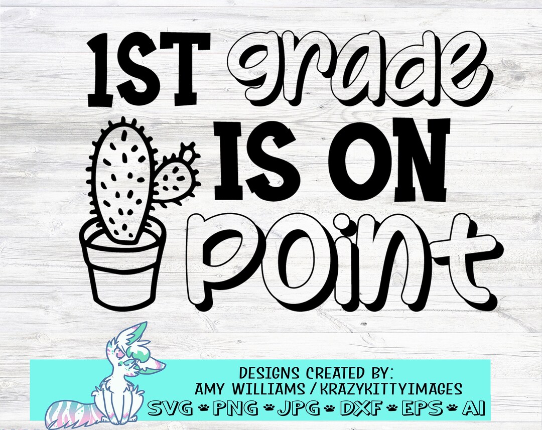 1st Grade Svg, First Day of School Svg, First Grade Svg, 1st Grade is ...
