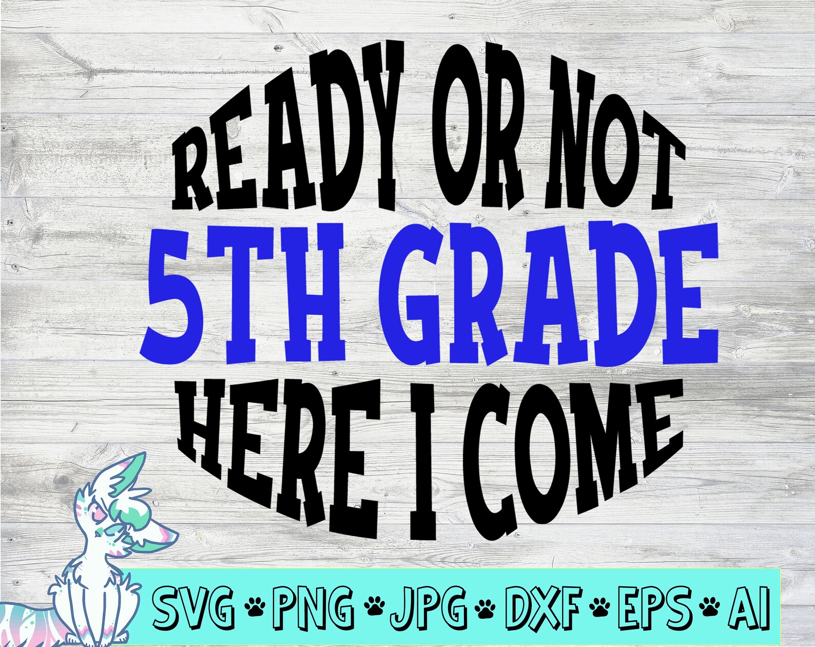 Fifth Grader SVG 5th Grade Svg Back to School Svg 5th - Etsy