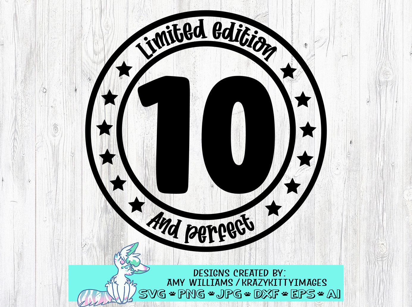 Number 10 Birthday Svg Ten Svg 10 Year Old Svg Tenth - Etsy India
