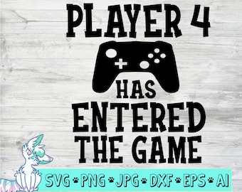 Baby Gamer Svg Baby Announcement Svg Gaming Png Pregnancy Announcement ...