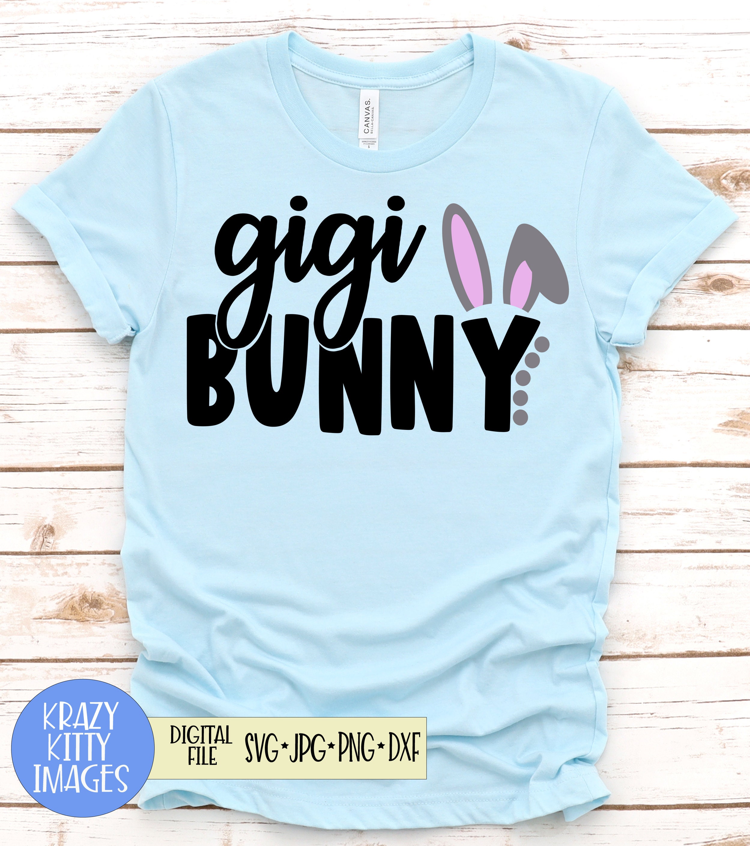 Gigi Bunny SVG Easter Svg Grandma Svg Gigi SVG Eps Png - Etsy Finland