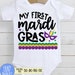 My First Mardi Gras Svg, Baby Mardi Gras Svg, Mardi Gras Png, Carnival ...