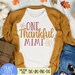One Thankful Mimi SVG, Fall Cut File, Thanksgiving Design, Grandma ...