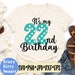 22nd Birthday Svg 22 Years Old Svg Birthday Svg Polka Dot - Etsy
