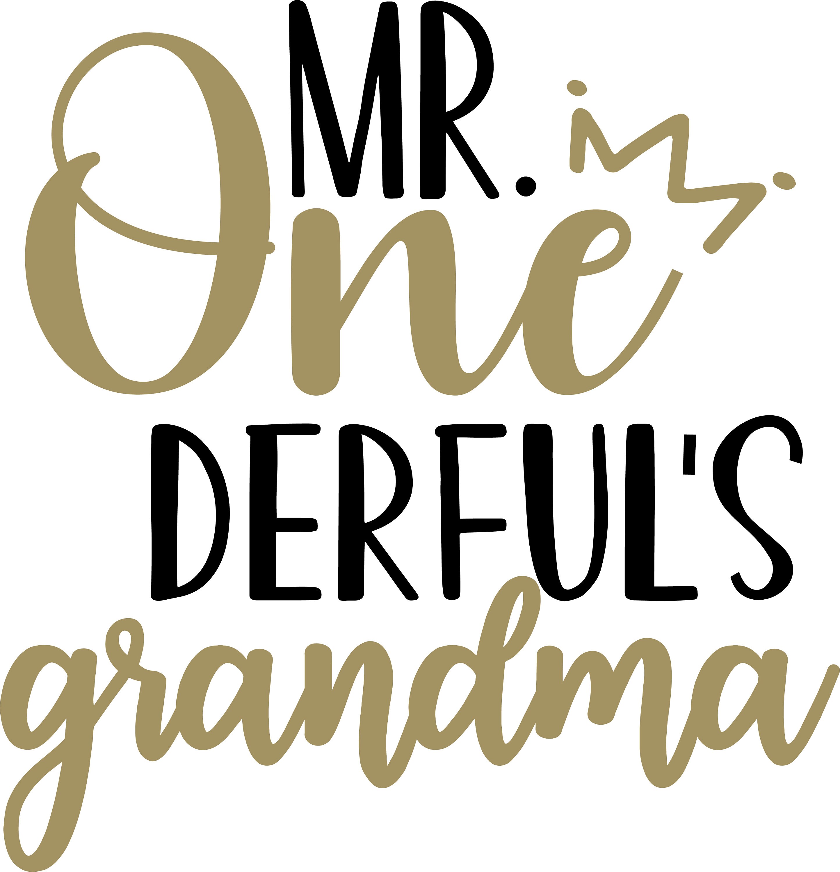 Mr Onederfuls Family Svg Bundle Omie Pawpaw Poppa Mimi - Etsy