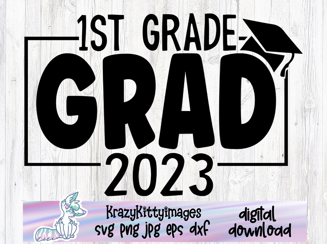 First Grade Grad First Grade Graduation 1st Grade - Etsy