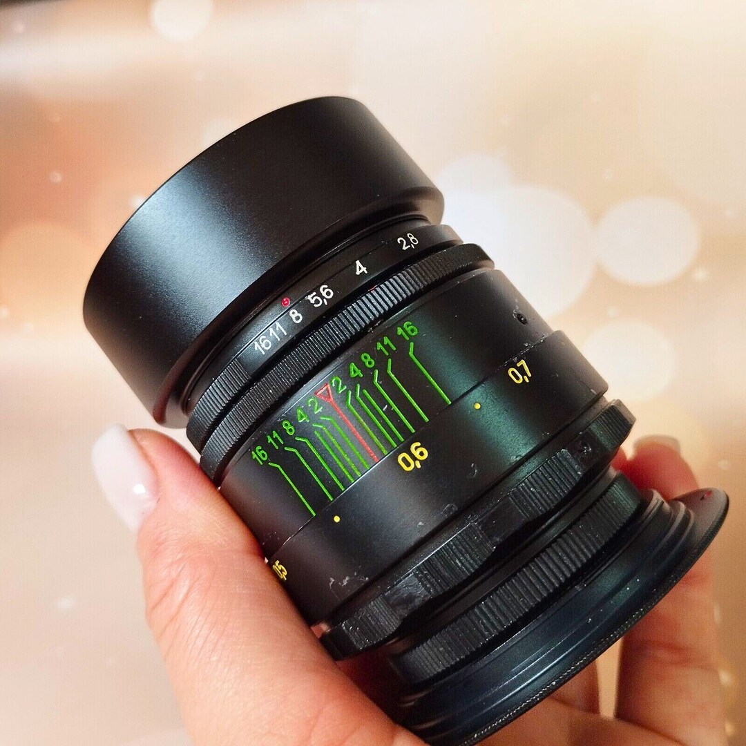 Bokeh Flare HELIOS 44 2/58mm Cine Mod Lens Canon EF Mount USSR Era Cold ...