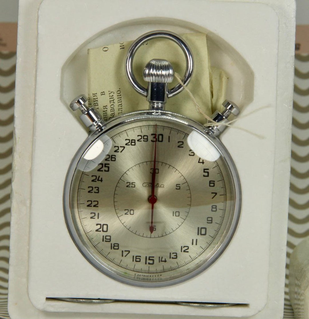 Vintage Stopwatch SLAVA Three-button Soviet Mechanical 20j Gift for Him - Etsy