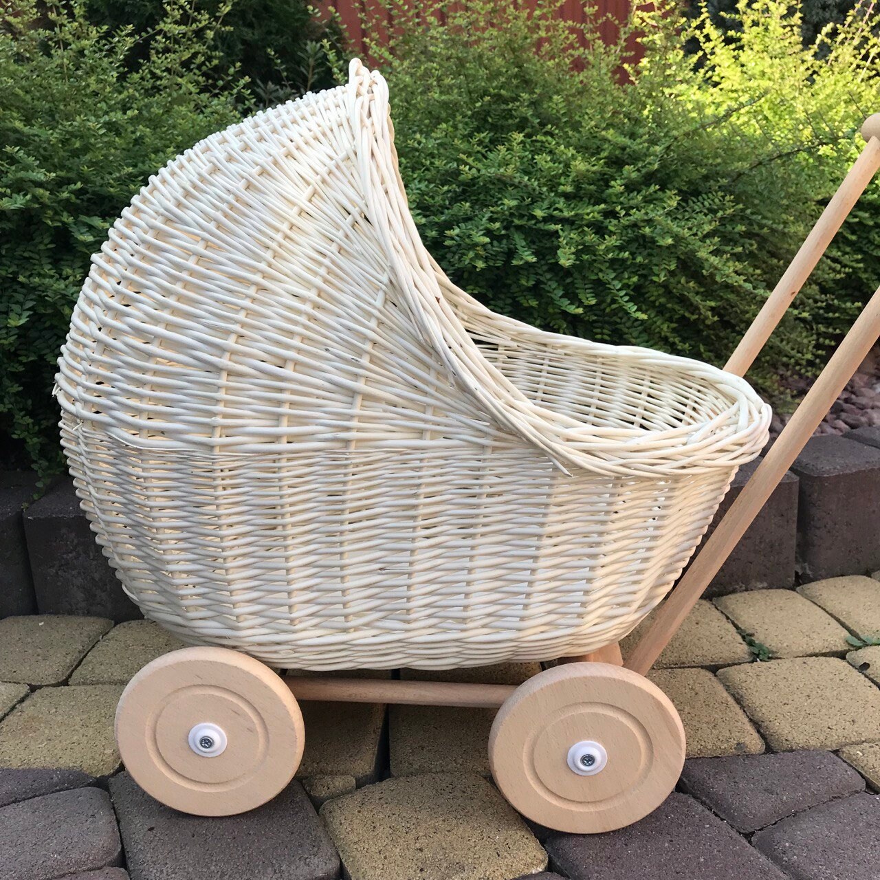 Wicker Baby Stroller Handmade and Doll Baby Shower for the Modern ...