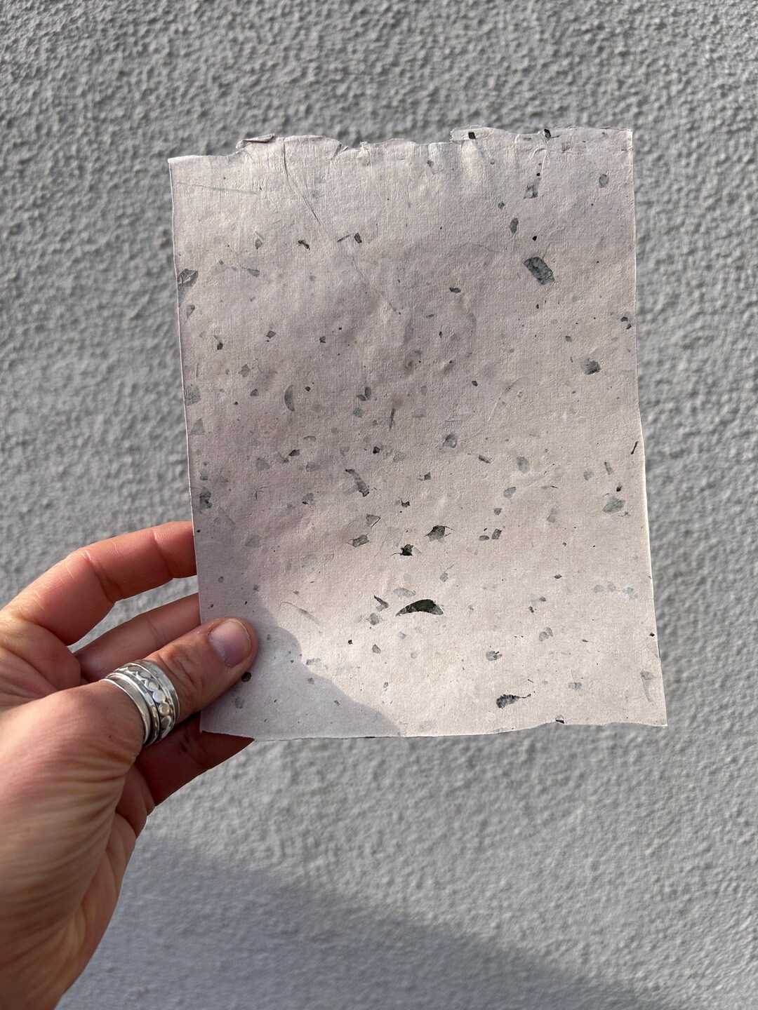1 X Sheet Handmade Eucalyptus Paper - 20cm X 16cm - Etsy