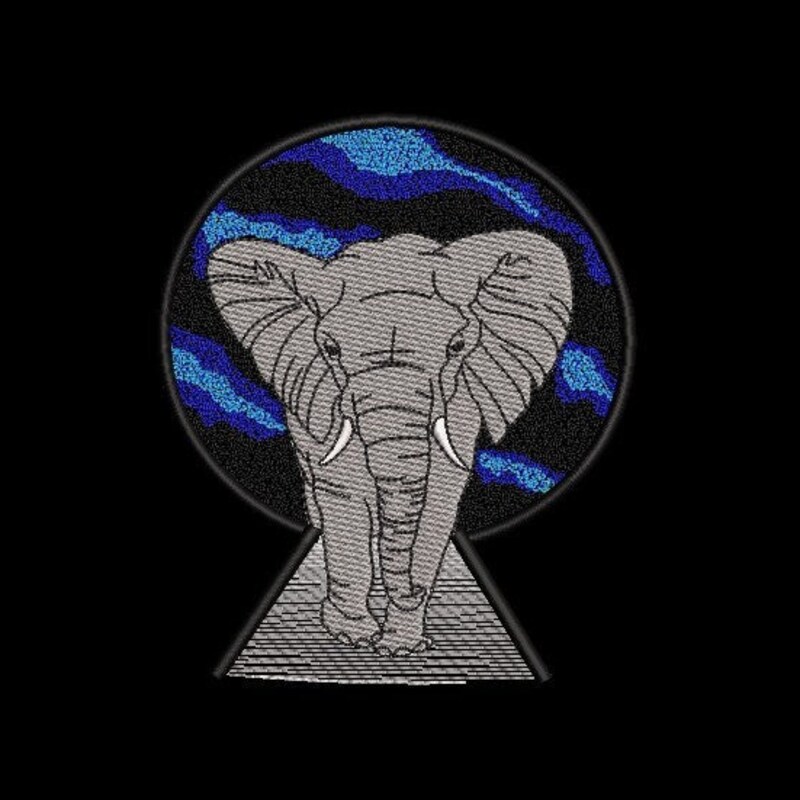 Elephant Embroidery Designs - Etsy