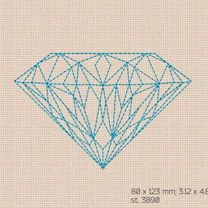 Embroidery Design Diamond, Embroidery Designs Diamonds - Etsy