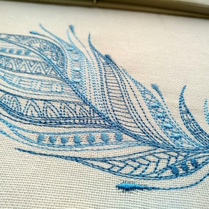 Embroidery Design Feather, Embroidery Designs Rainbow - Etsy