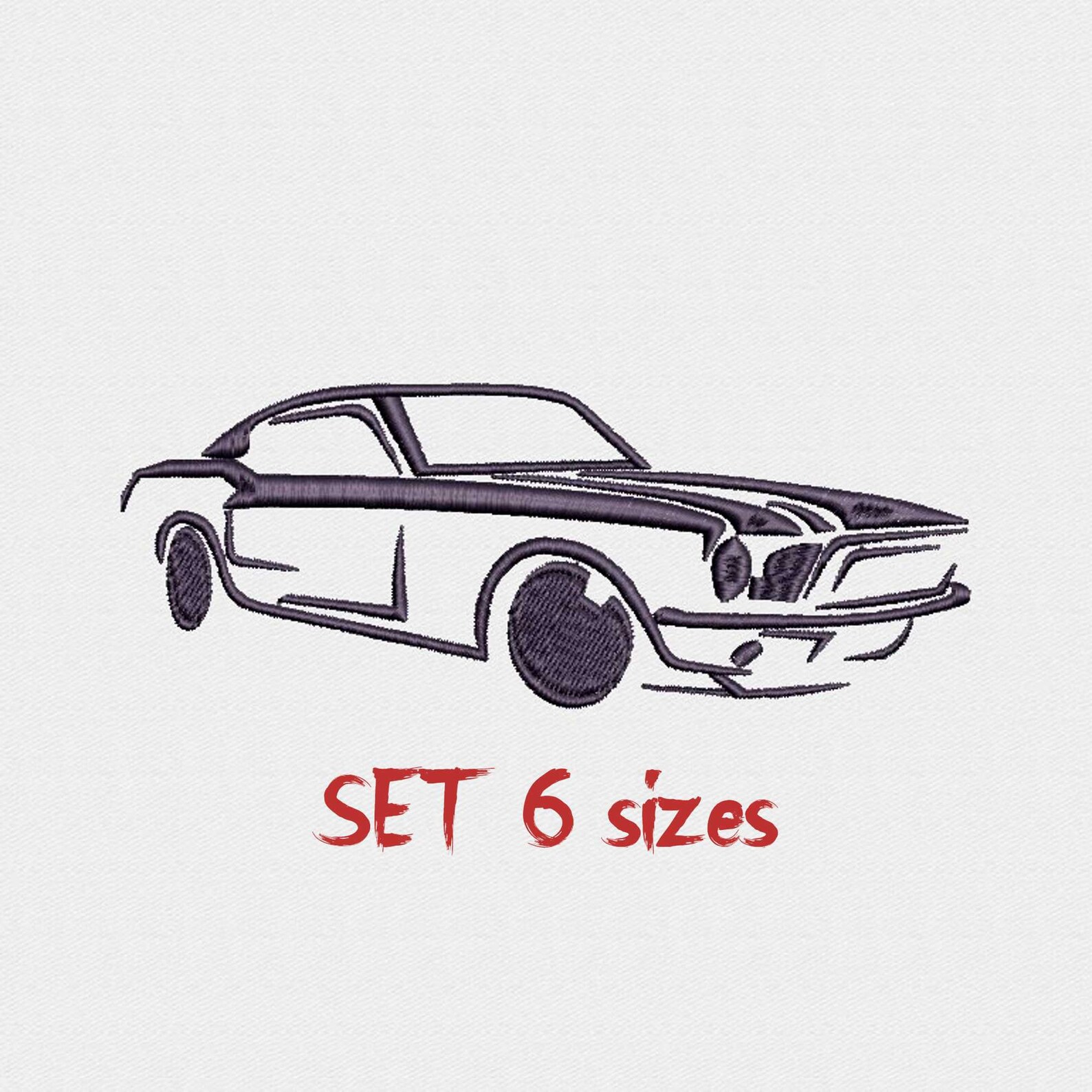 Embroidery Design Car Embroidery Designs - Etsy