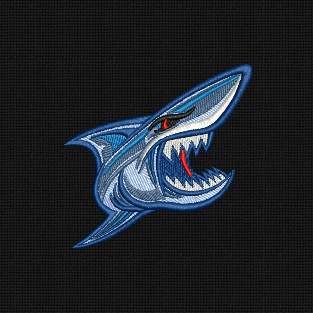 Embroidery Design Shark, Embroidery Designs Fish - Etsy