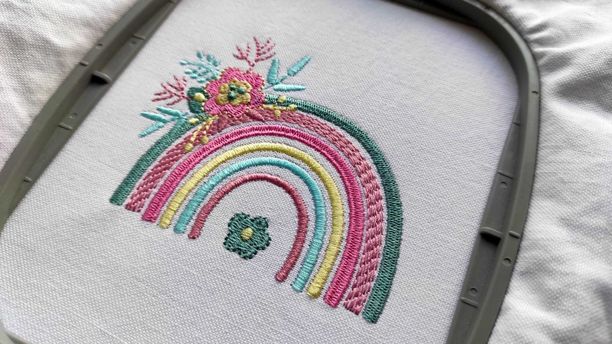 Embroidery Design Rainbow Embroidery Designs - Etsy